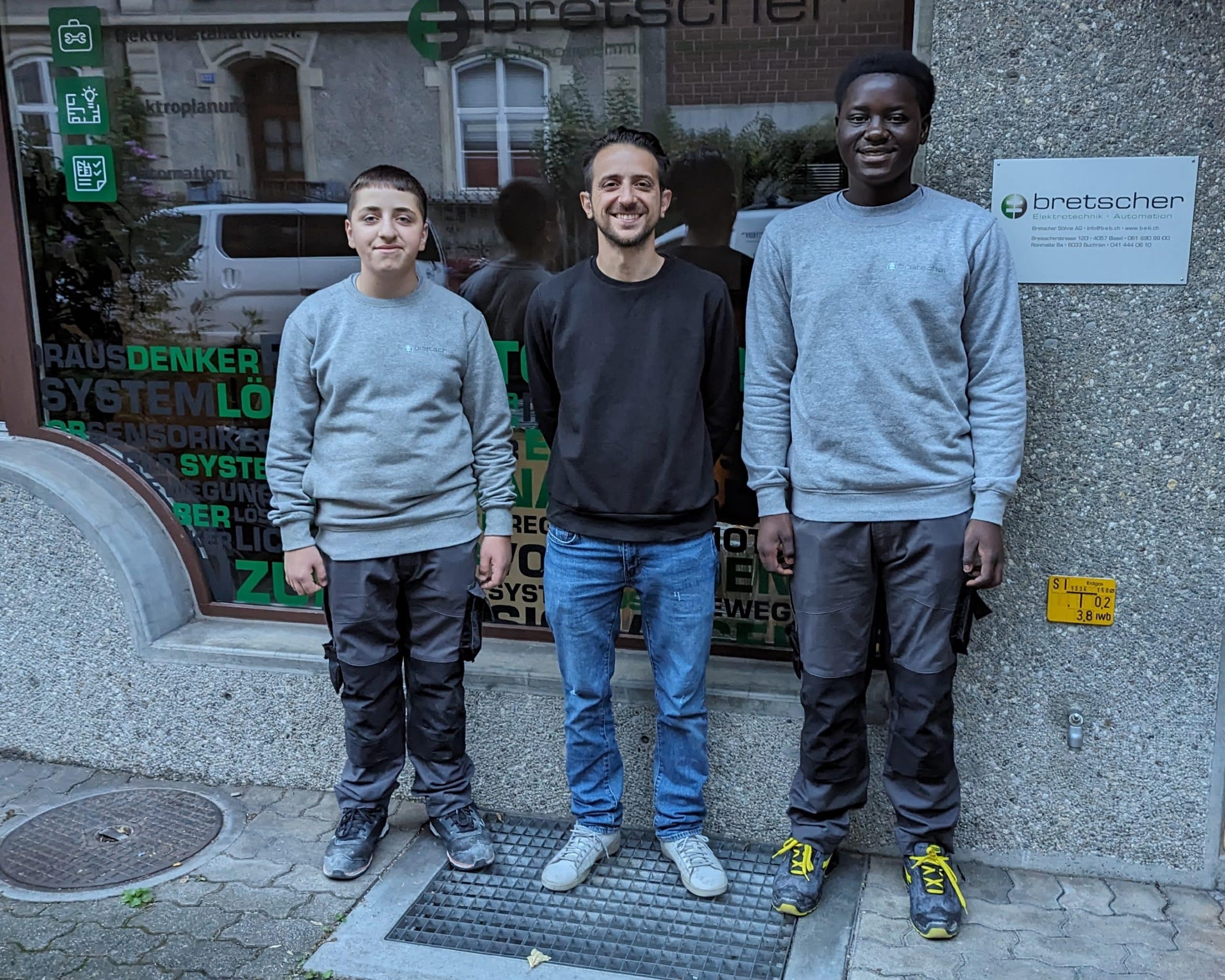 Willkommen neue Lernende! - Bretscher Söhne AG